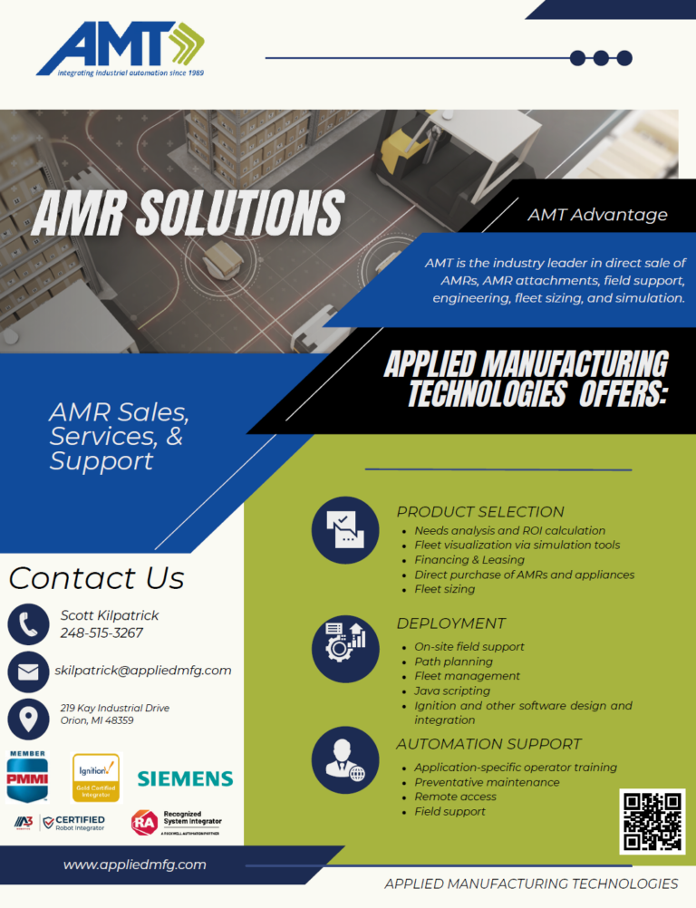 AMRs - Applied Manufacturing Technologies