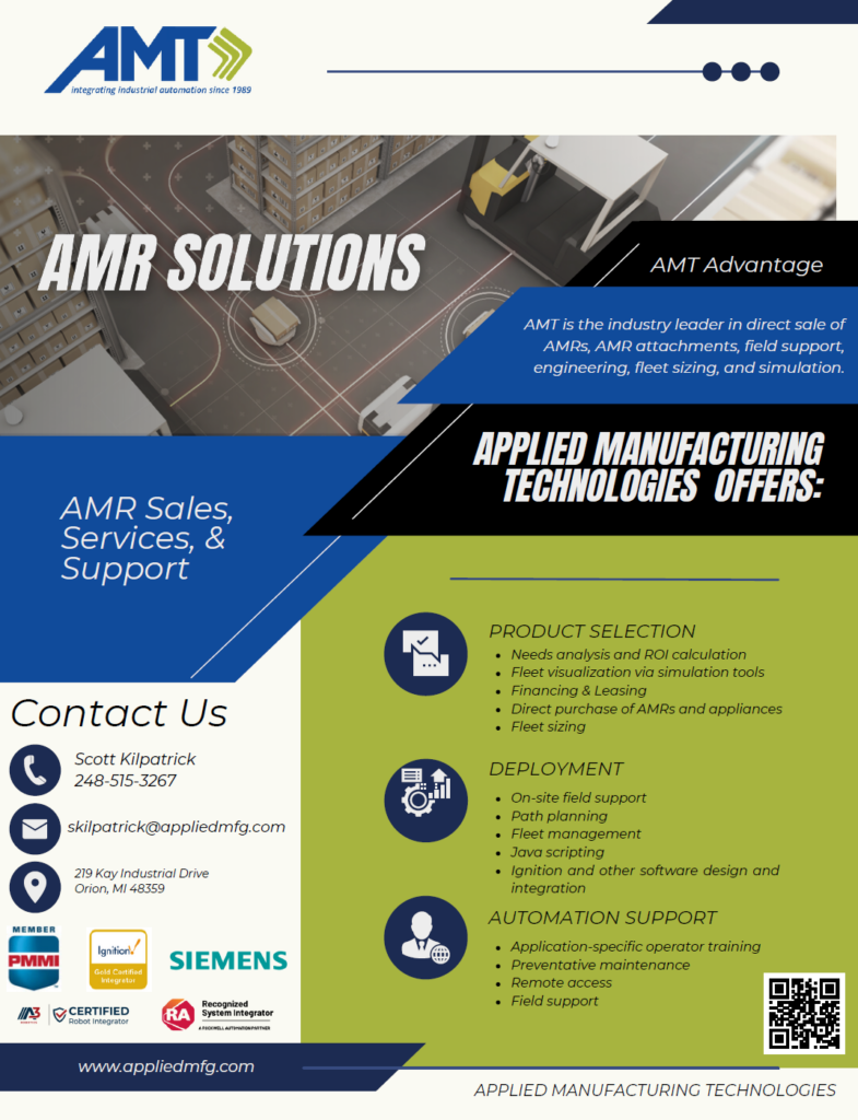 AMRs - Applied Manufacturing Technologies