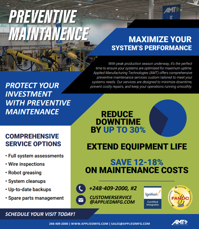 Support and Spare Parts - Applied Manufacturing Technologies
